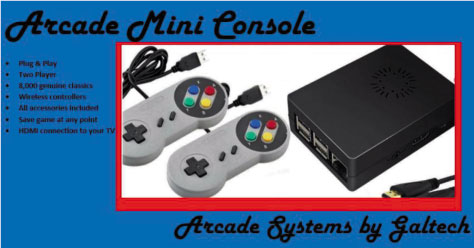 Retro Mini Console - Product Details