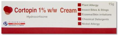 Cortopin hydrocortisone 1 cream 15g - Product Details
