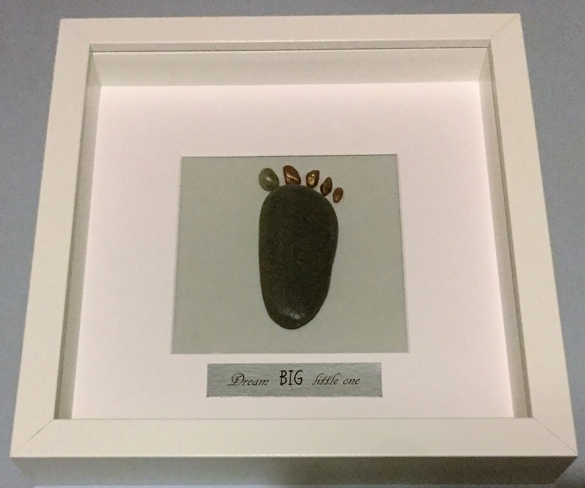 New Baby Pebble Art - Baby Footprint - Product Details